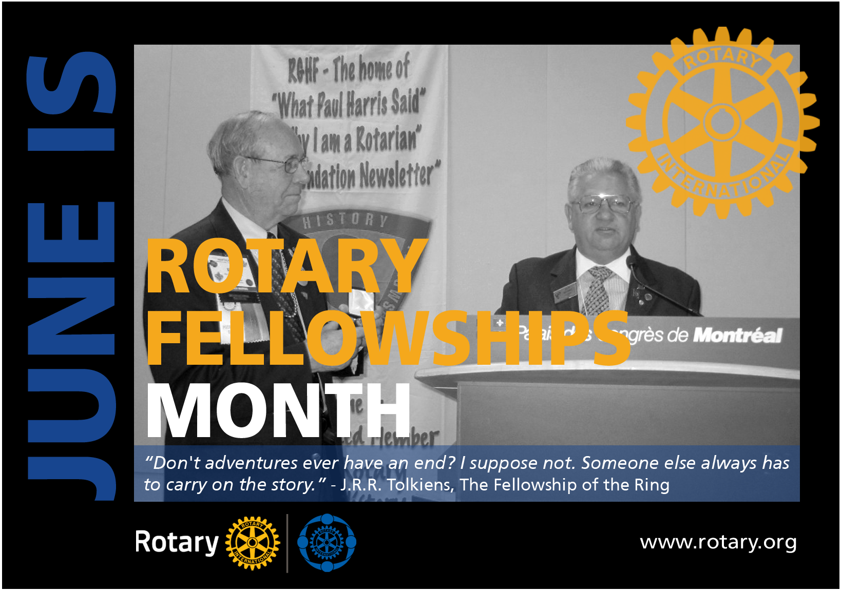 It's the end of the Rotary Year! (May 29, 2025)