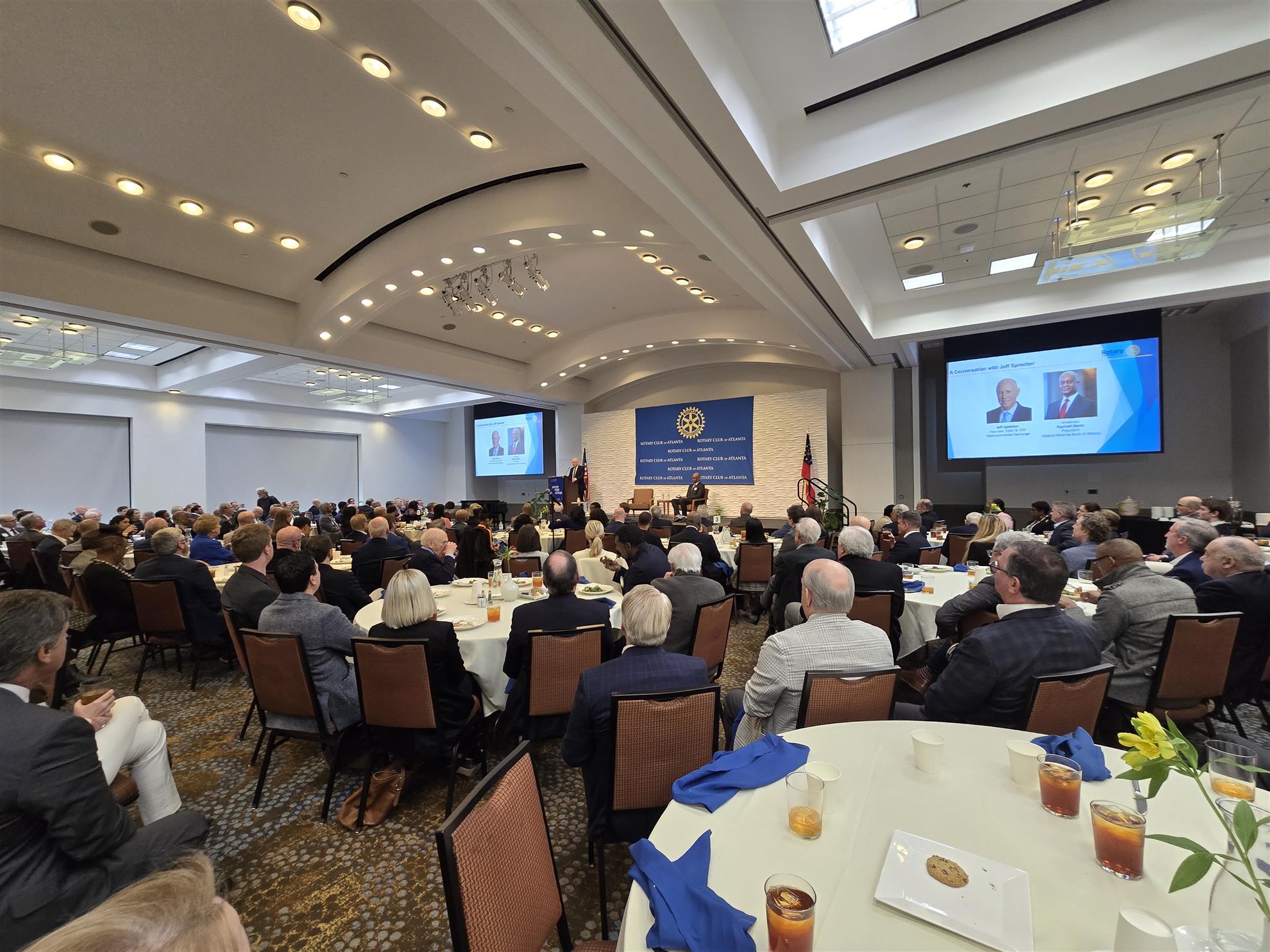 Past President Can Erbilgin visits RC of Atlanta | Rotary Club of New York