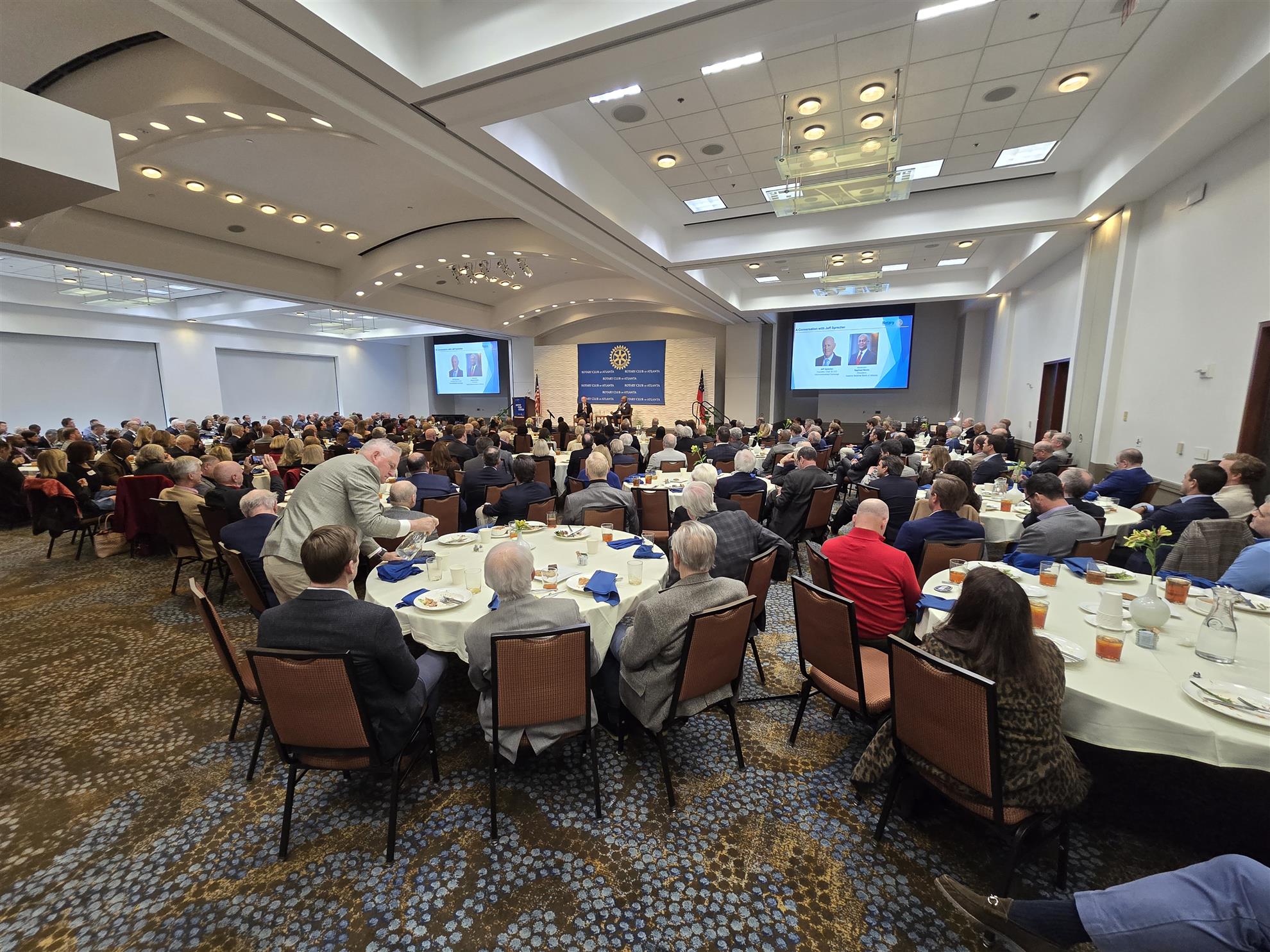 Past President Can Erbilgin visits RC of Atlanta | Rotary Club of New York