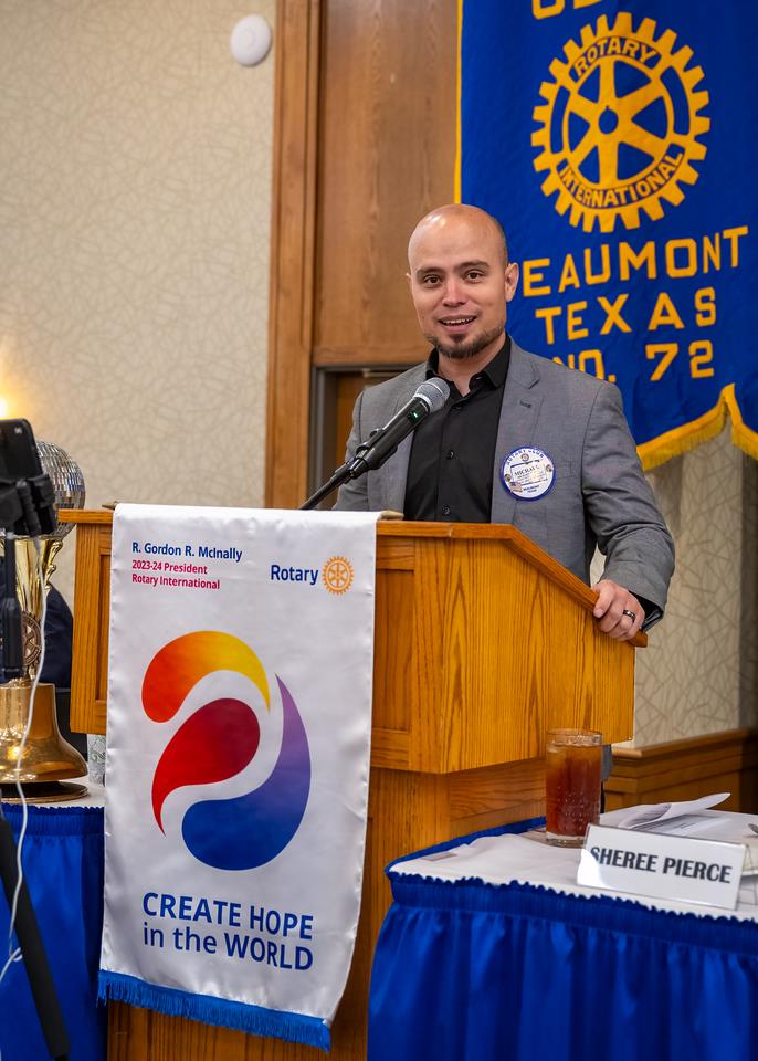1-31-24 Mike Mustian | Beaumont Rotary Club
