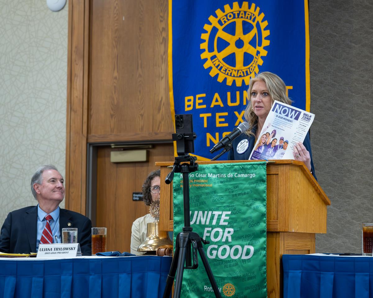 10-1-25 Judge John Stevens | Beaumont Rotary Club