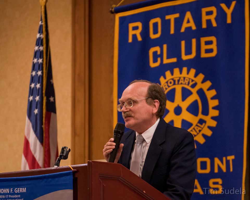 04-19-17 Bill Grace, Tyrrell Library | Beaumont Rotary Club