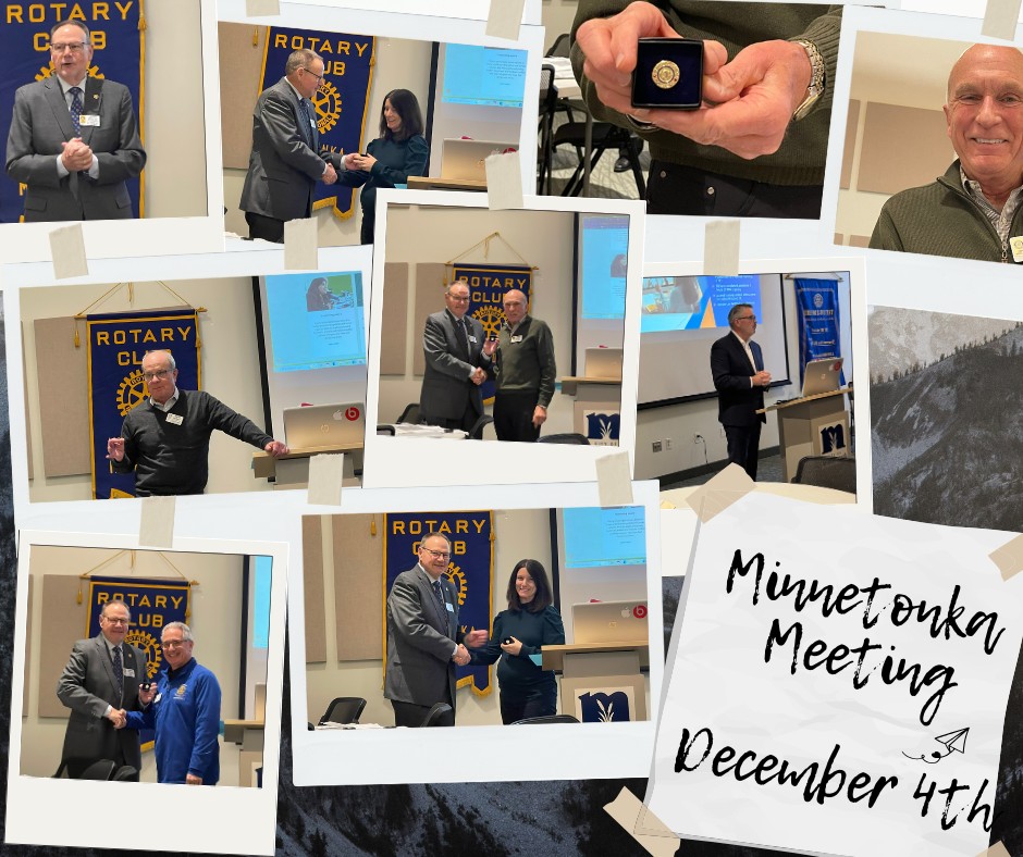Minnetonka Rotary Club - The Spoke - January 8, 2025 (Jan. 11, 2025)