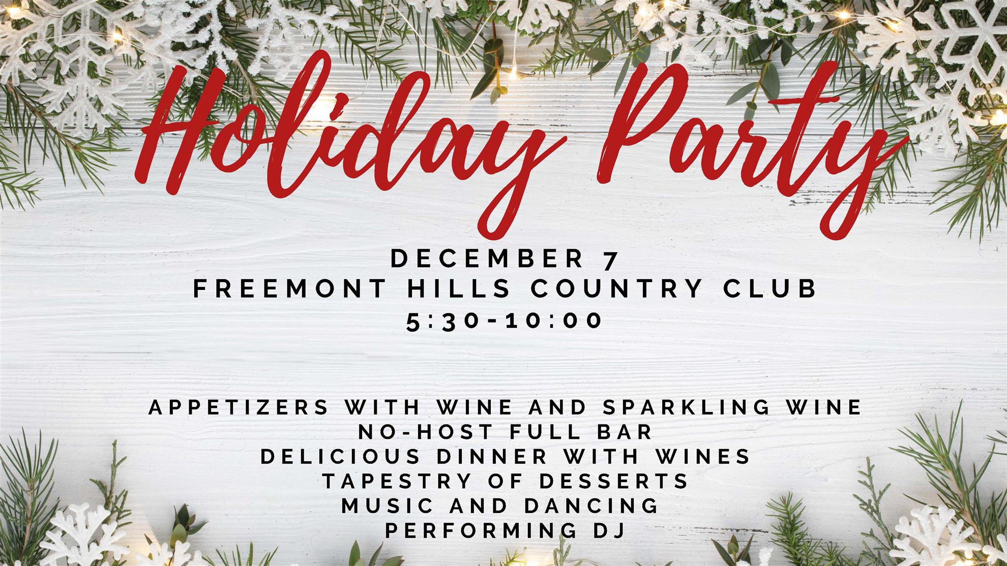 Holiday Party - Join us! | The Rotary Club of Cupertino
