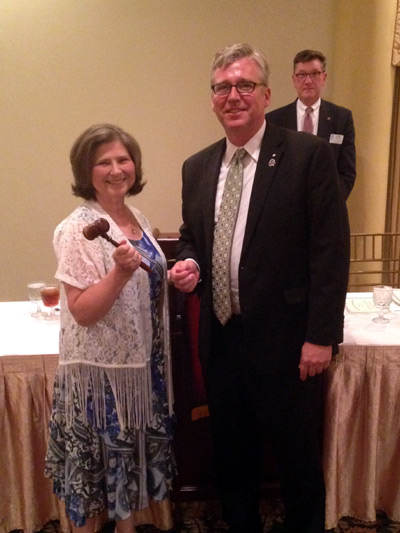 KATHRYN WARREN INSTALLED AS PRESIDENT | Rotary Club of Spindletop ...