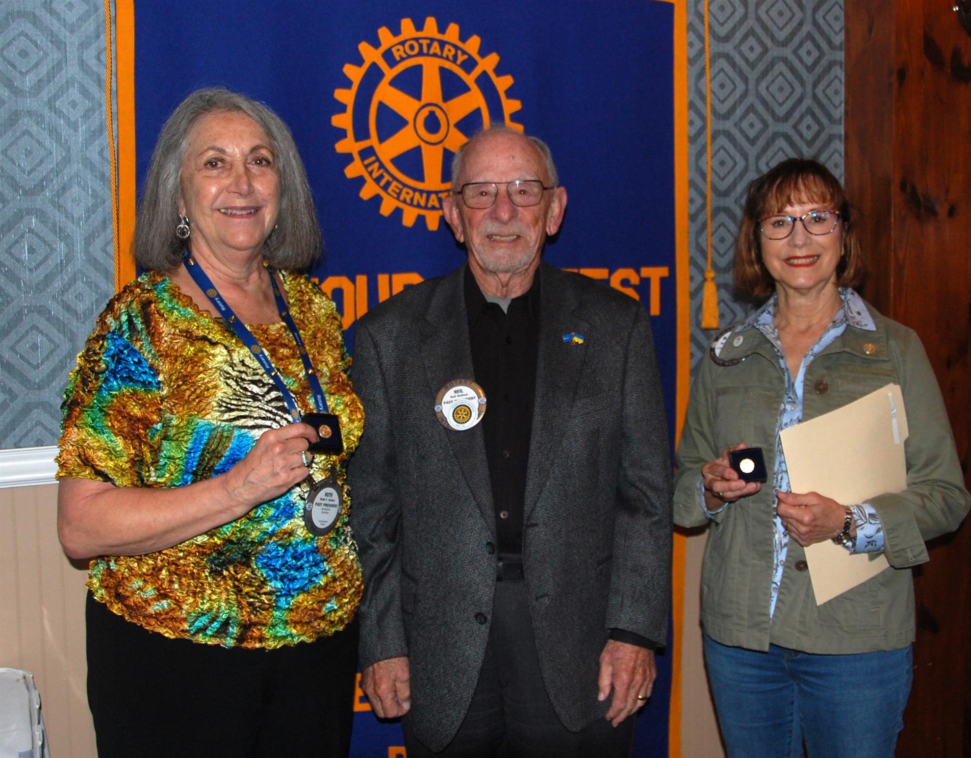Rotarians Recognized for Paul Harris Fellow Levels | Rotary Club of ...