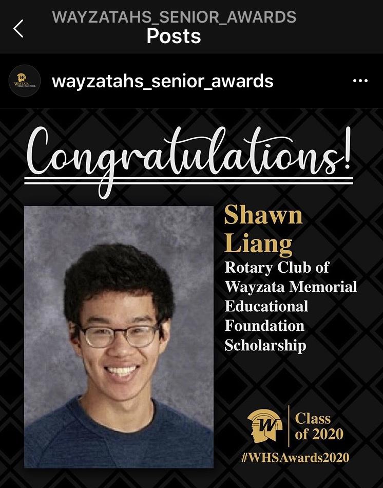 Wayzata Memorial Education Foundation (WMEF) Scholarship Winners - 2020 ...