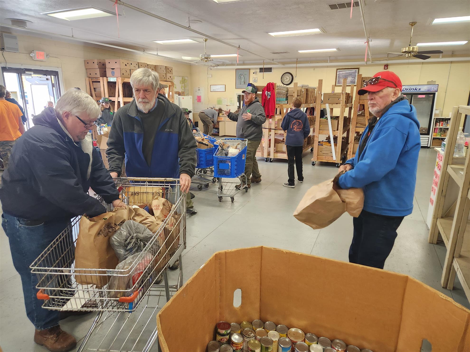 Meridian Food Bank - 10,877 pounds! | Rotary Club of Meridian