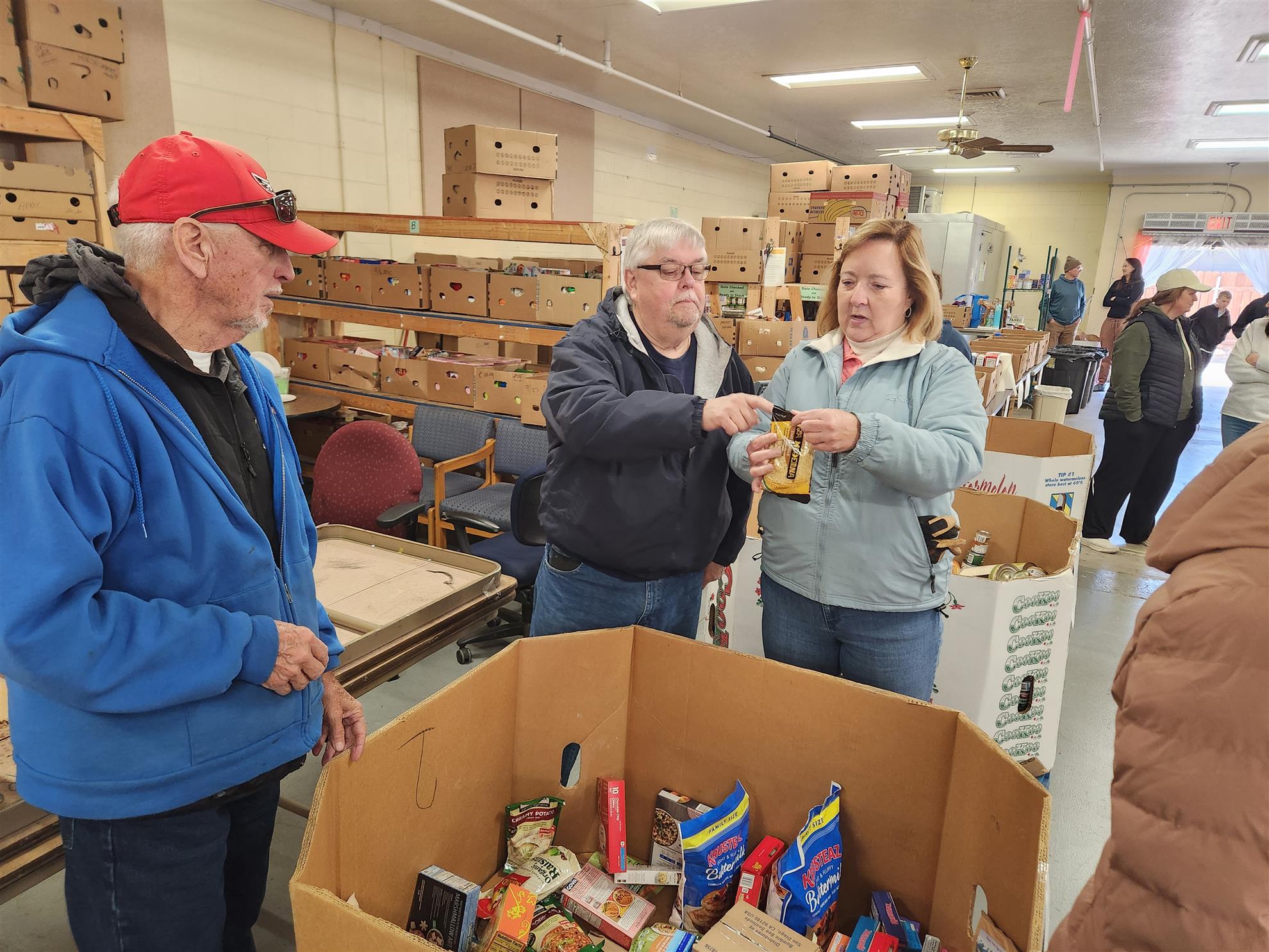 Meridian Food Bank - 10,877 pounds! | Rotary Club of Meridian