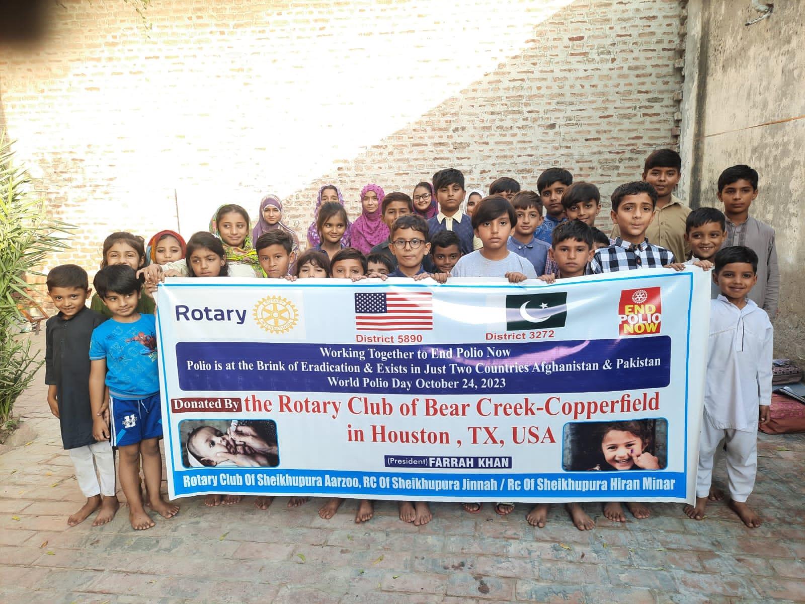 World Polio Day | Rotary Club of Bear Creek-Copperfield