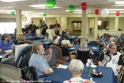 Celebration at Mariner Health Nursing Home | Rotary Club of Northwest ...