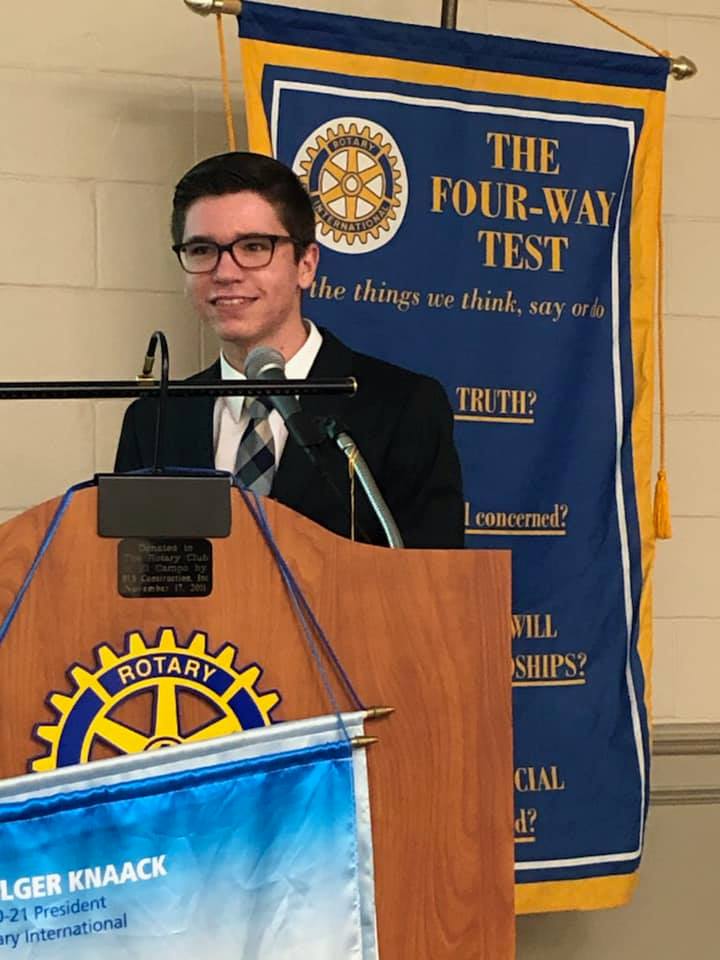 Ryan Williamson Update on Mobile Book Trailer | Rotary Club of El Campo