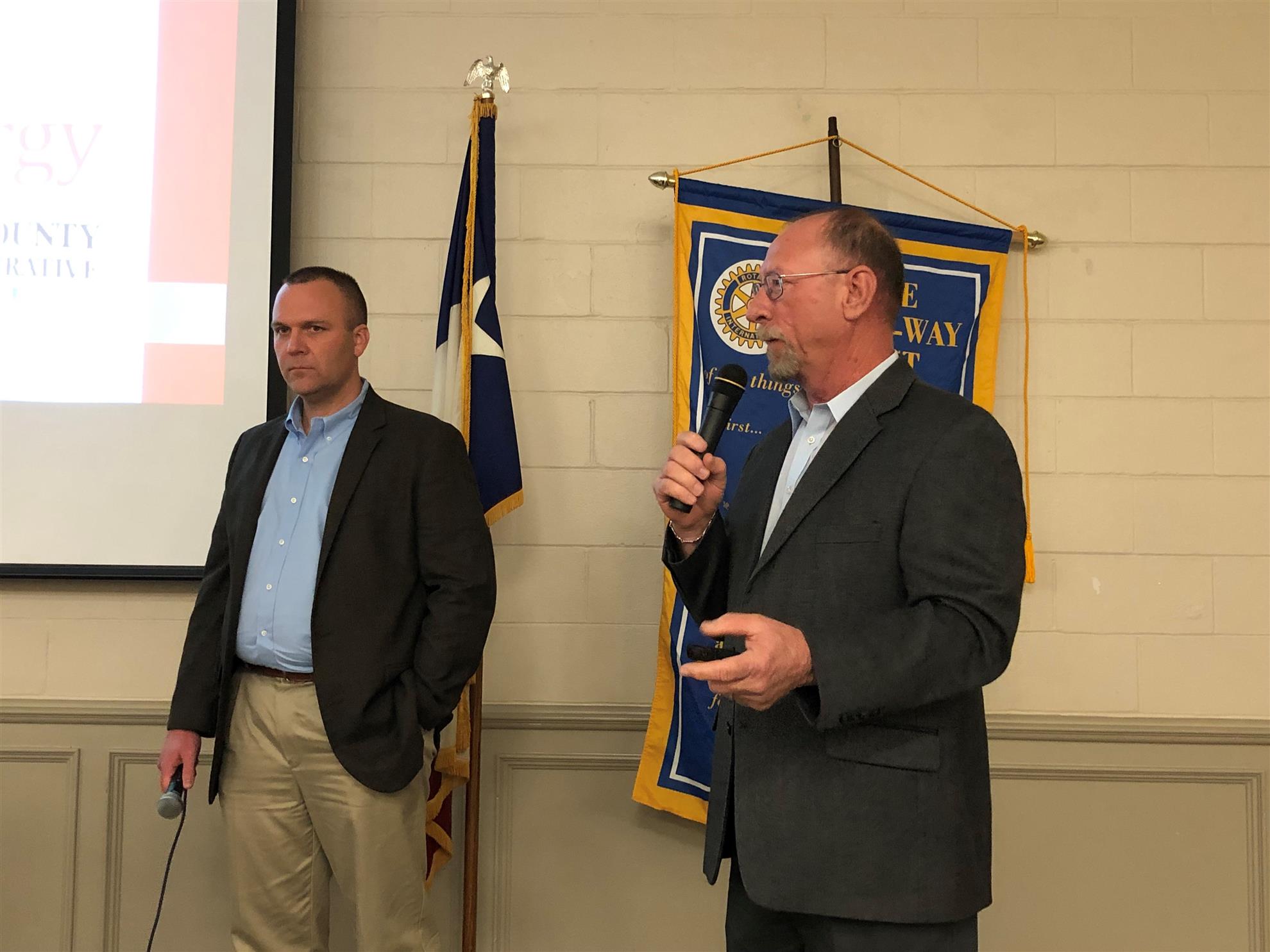 Mike Kezar & Clifton Lange: South Texas Electric Coop. | Rotary Club of ...