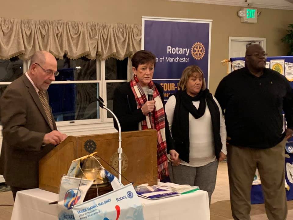 Manchester Knights corporate member installation | ROTARY CLUB OF ...