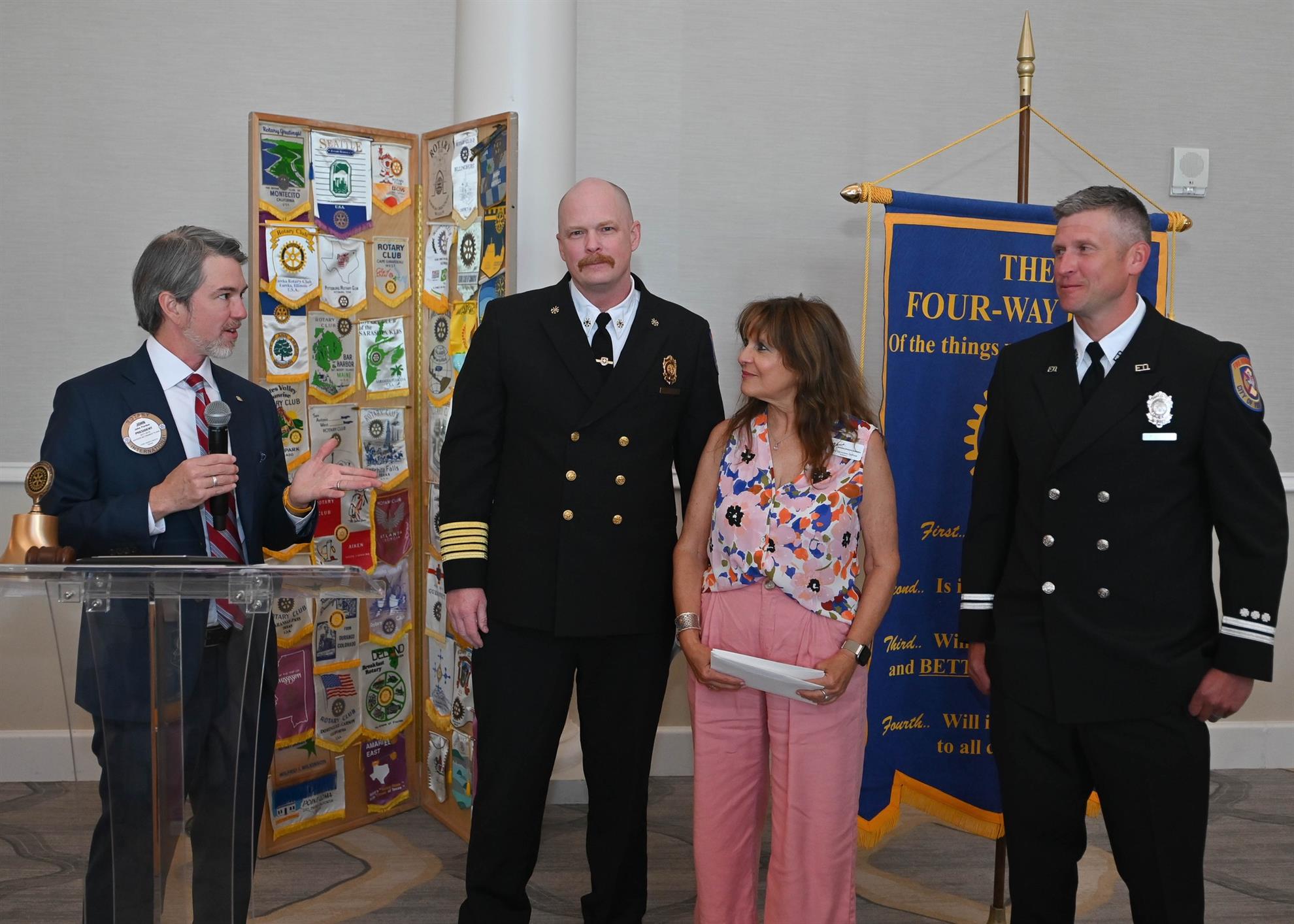 First Responders recognized at May 13th Club Meeting | Rotary Club of ...