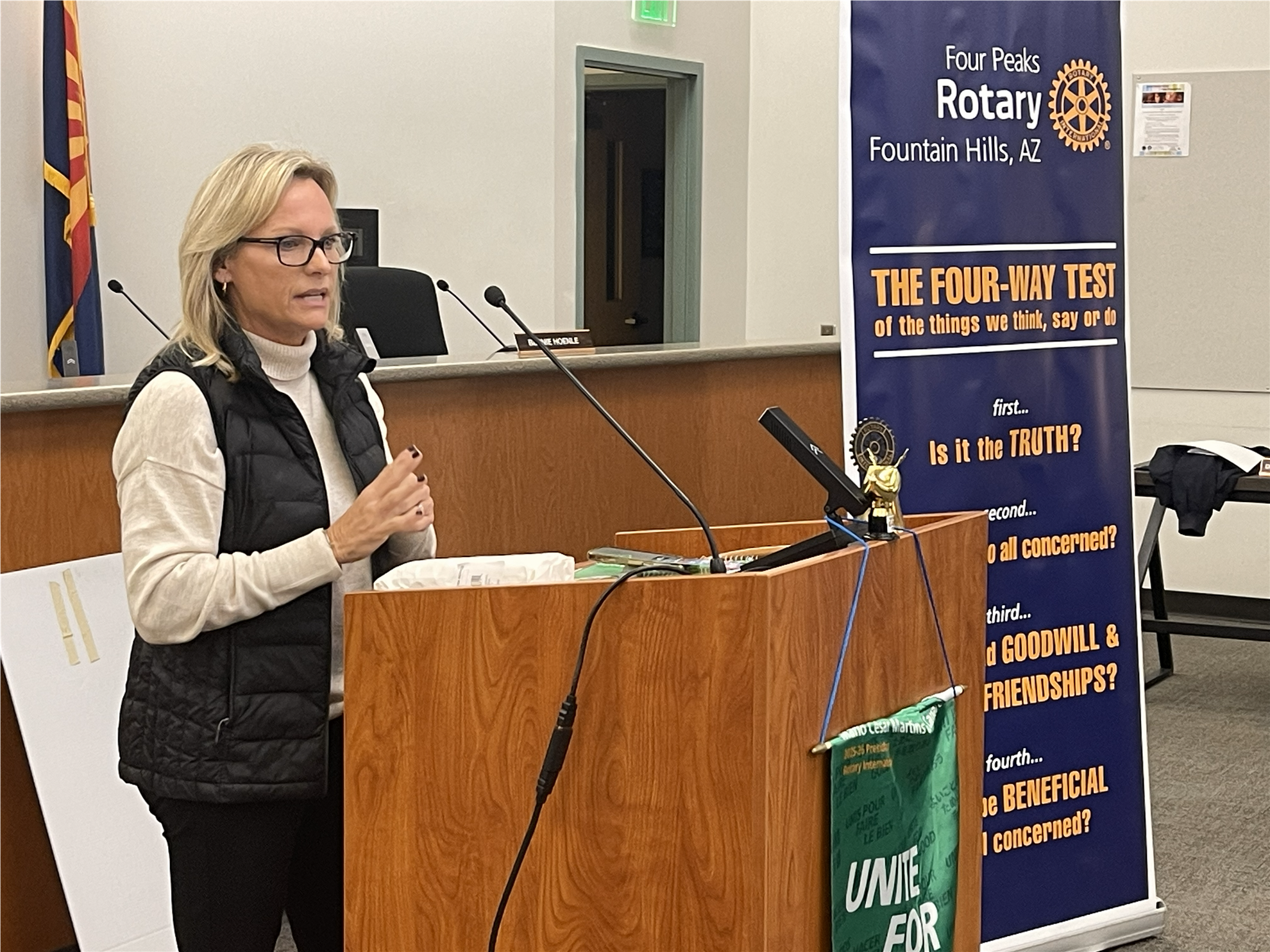 speaker highlights | Four Peaks Rotary Club