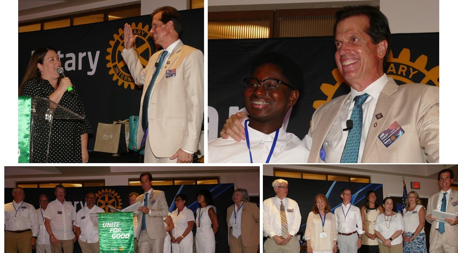 Jim Schmidt Installed as 2025-26 District Governor | Mesa West Rotary Club