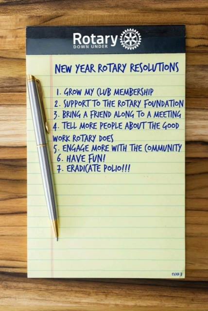 Rotary Resolutions | Madison Rotary Club
