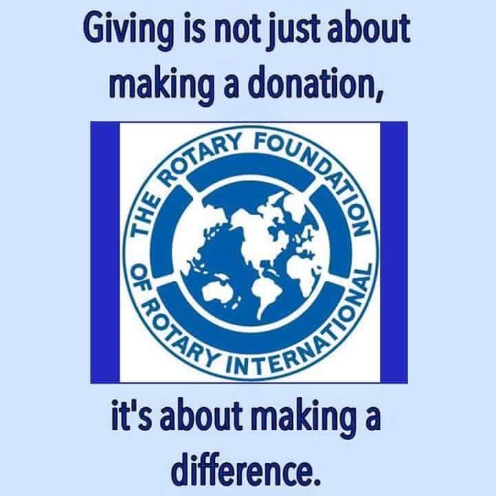 START PLANNING YOUR YEARLY DONATION | Rotary Club of Rockaway