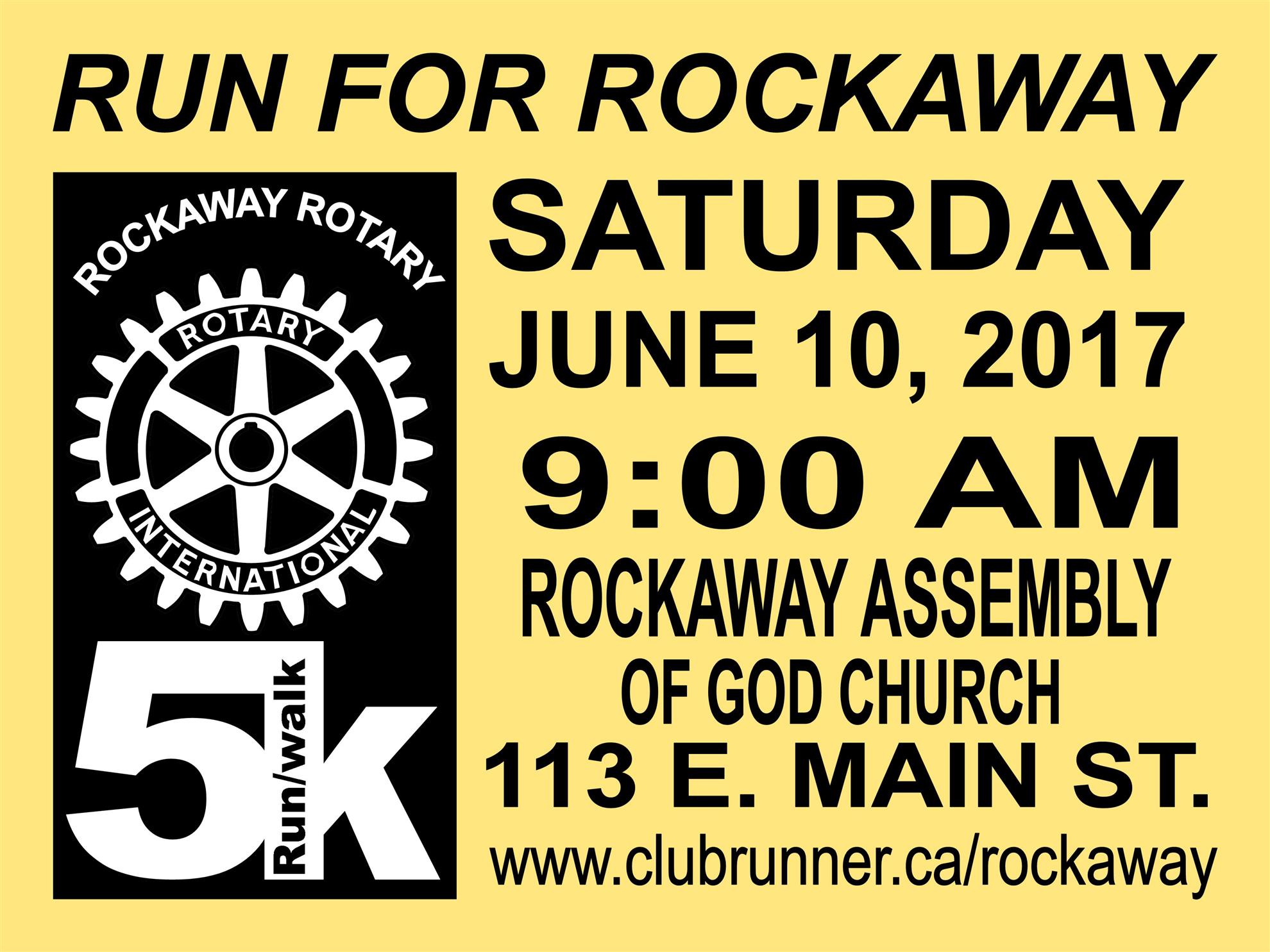 2017 Rockaway Rotary 5K Race | Rotary Club of Rockaway