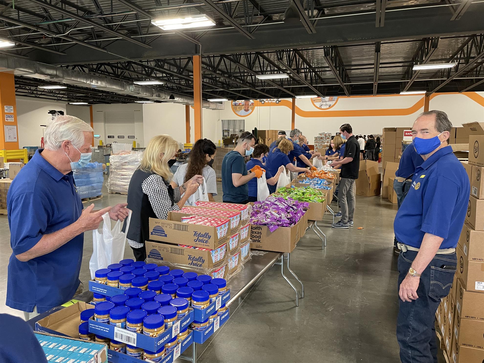 May 8 - North Texas Food Bank Packing Day | The Rotary Club of Park Cities