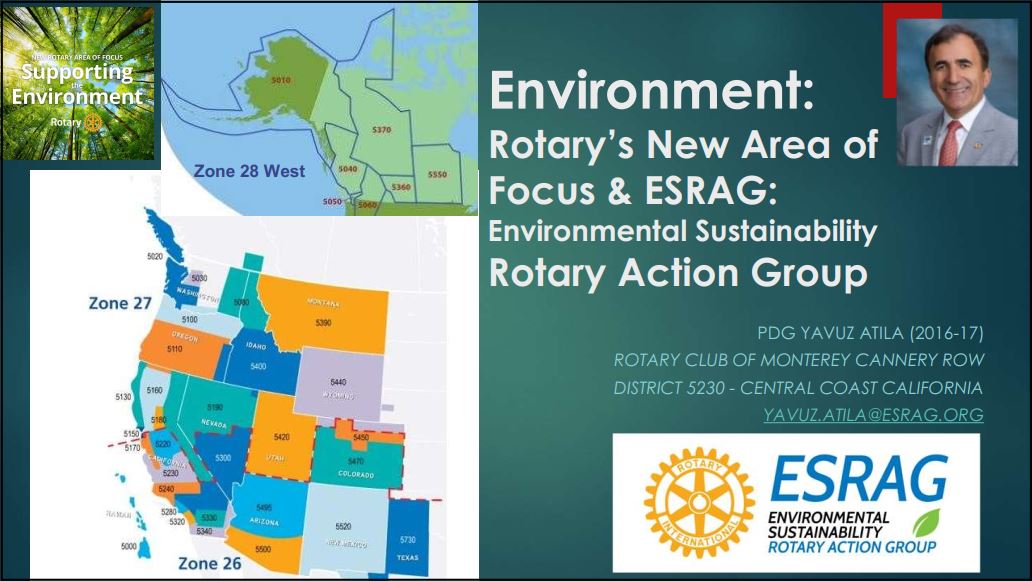 Environmentalism is Rotary's new area of focus | Rotary Club of ...