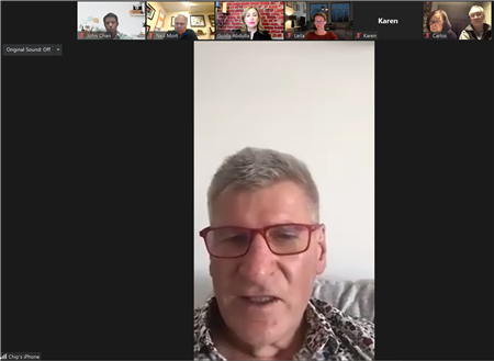 Chatting with Chip Morgan from AWB | Rotary Club of Vancouver Yaletown