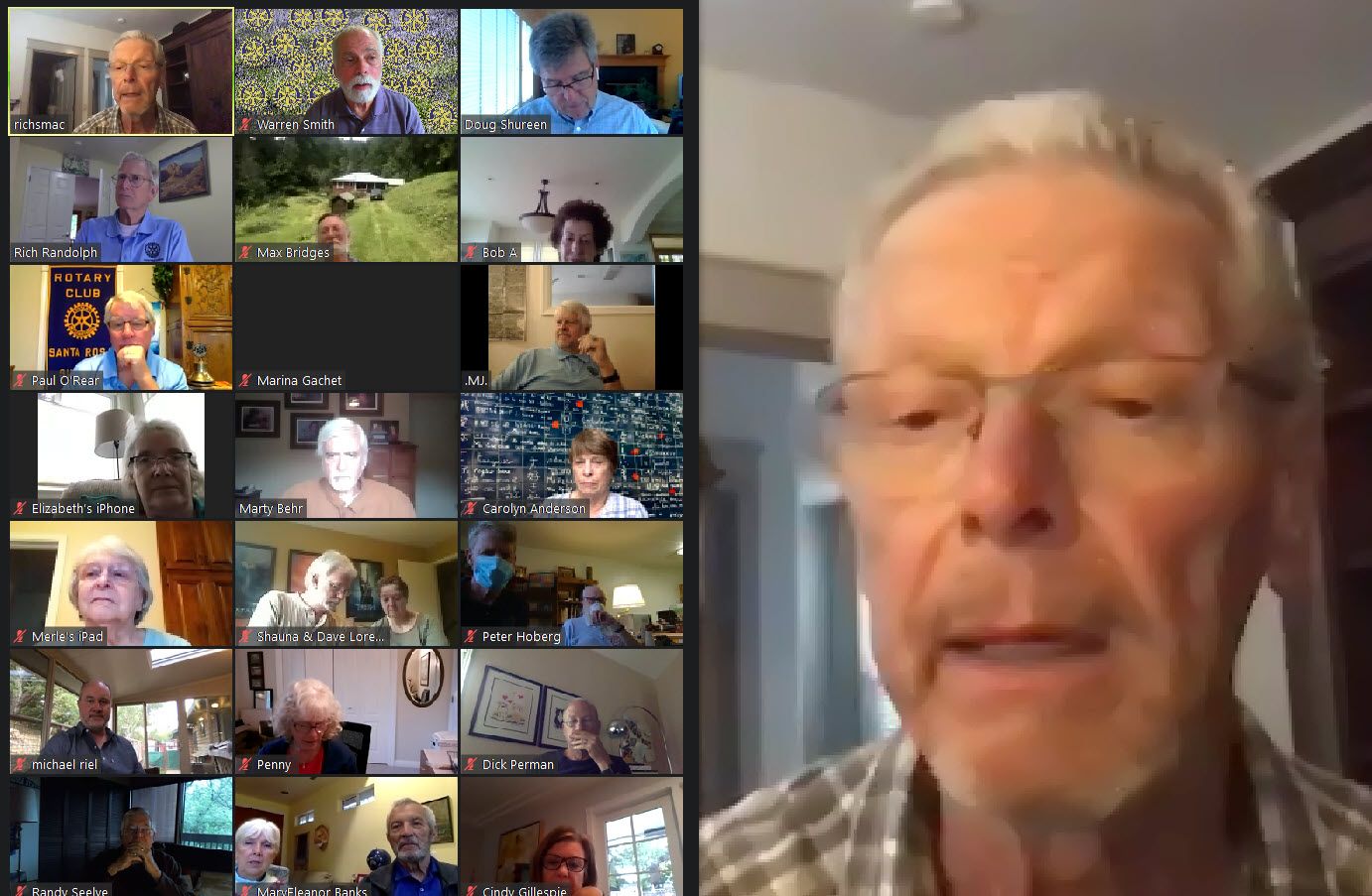 The program From July 30 | Rotary Club of Santa Rosa Sunrise