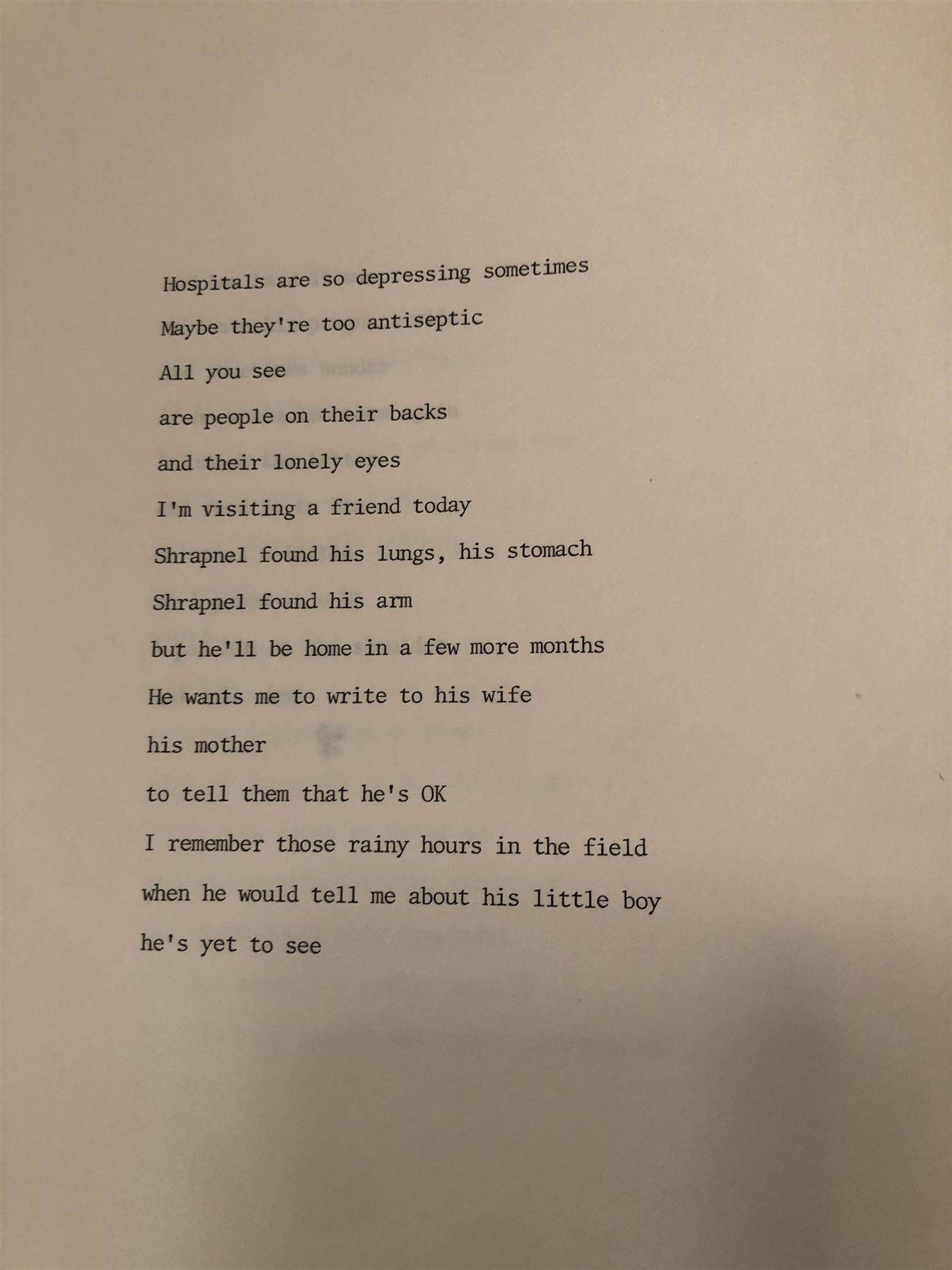 A VETERAN'S REFLECTION | Rotary Club of Santa Rosa Sunrise