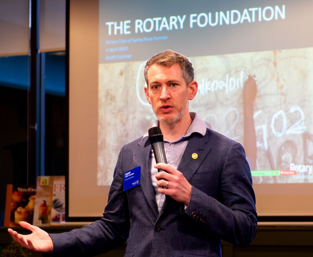 The Speaker From April 4, 2024 | Rotary Club of Santa Rosa Sunrise