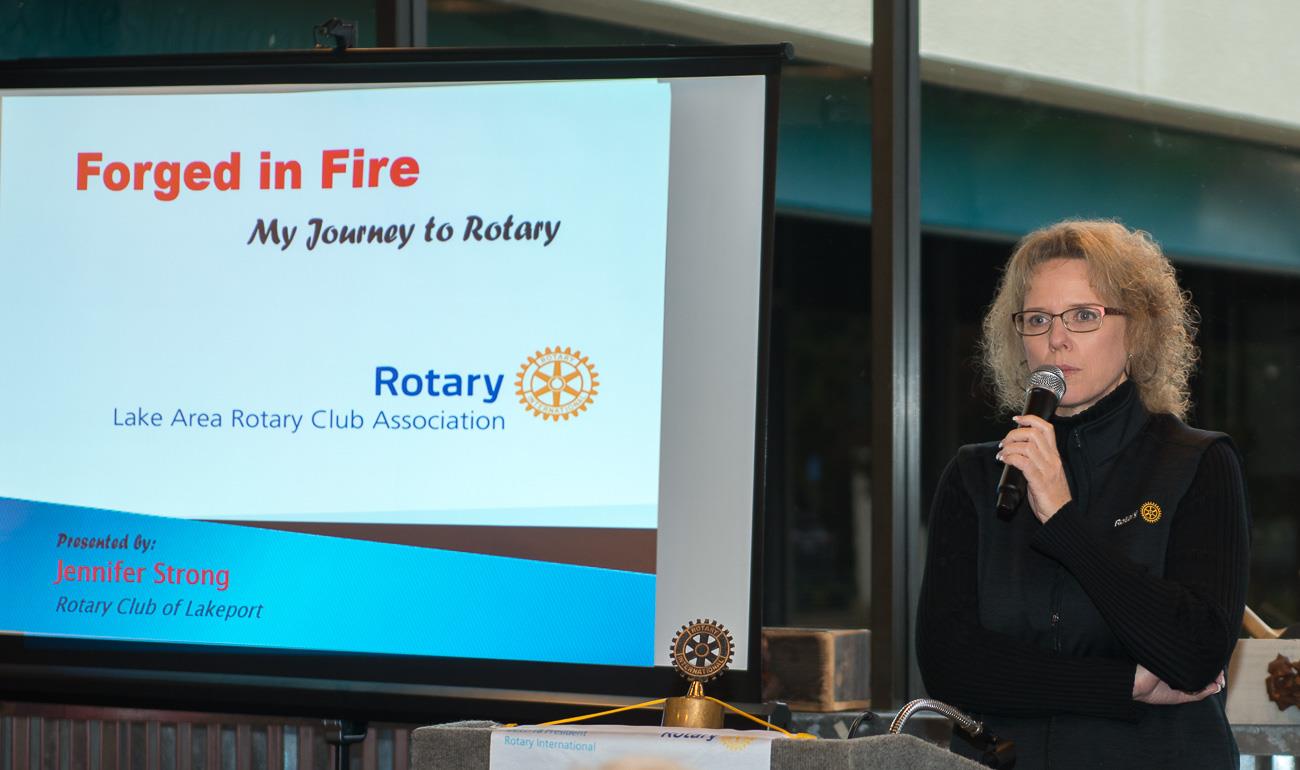 Message from Speaker Jennifer Strong | Rotary Club of Santa Rosa Sunrise