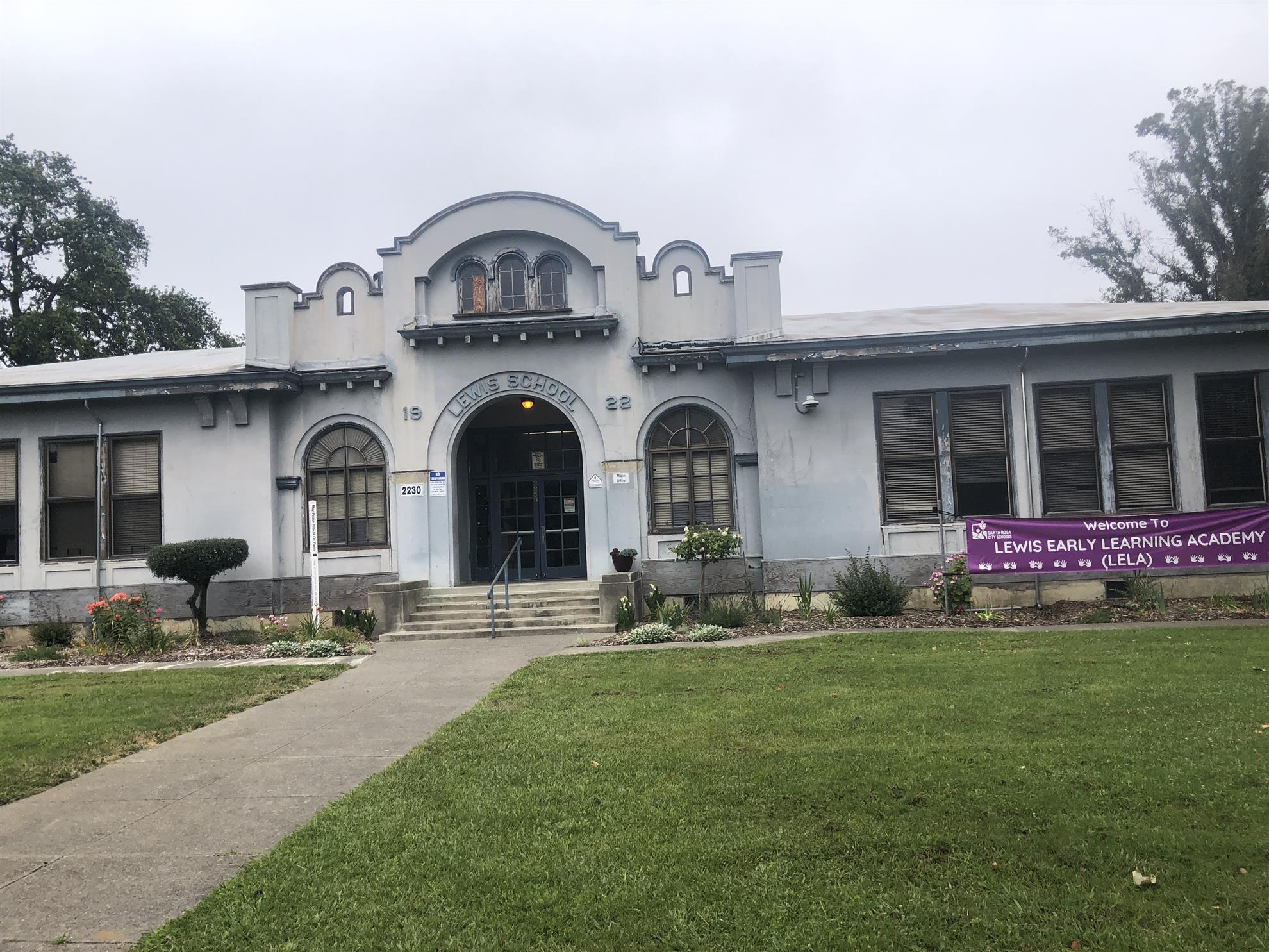 Lewis School GardenThen and Now | Rotary Club of Santa Rosa Sunrise