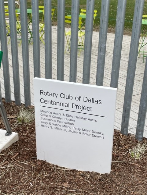 Rotary Club of Dallas Centennial Project Continues to Deliver to the ...