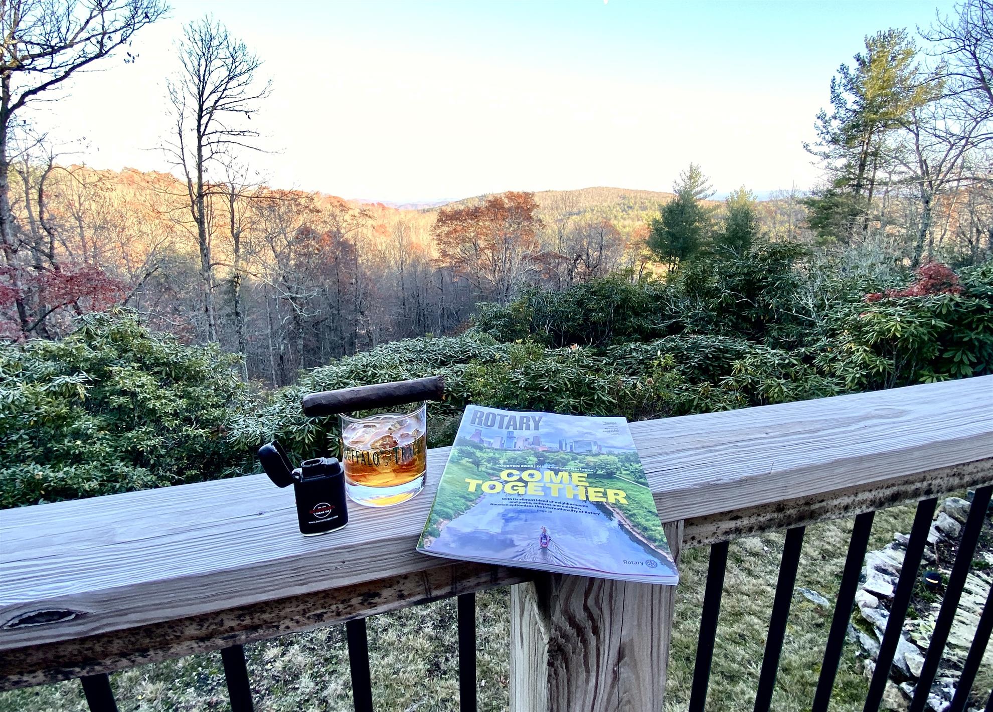 A Bourbon, Cigar and Rotary Magazine for a Relaxing Evening at the ...