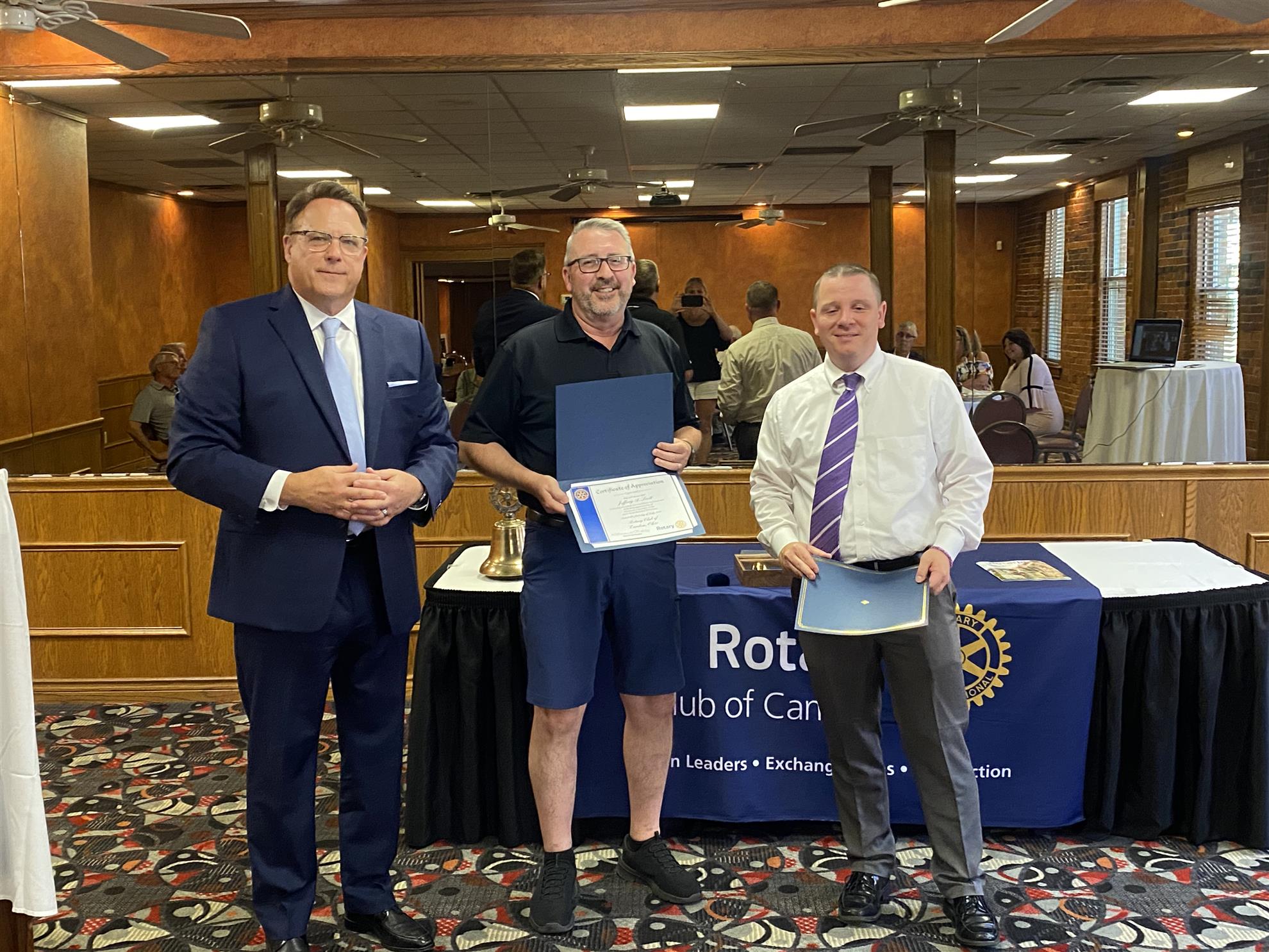 INSTALLATION OF OFFICERS PHOTOS | Rotary Club of Canton