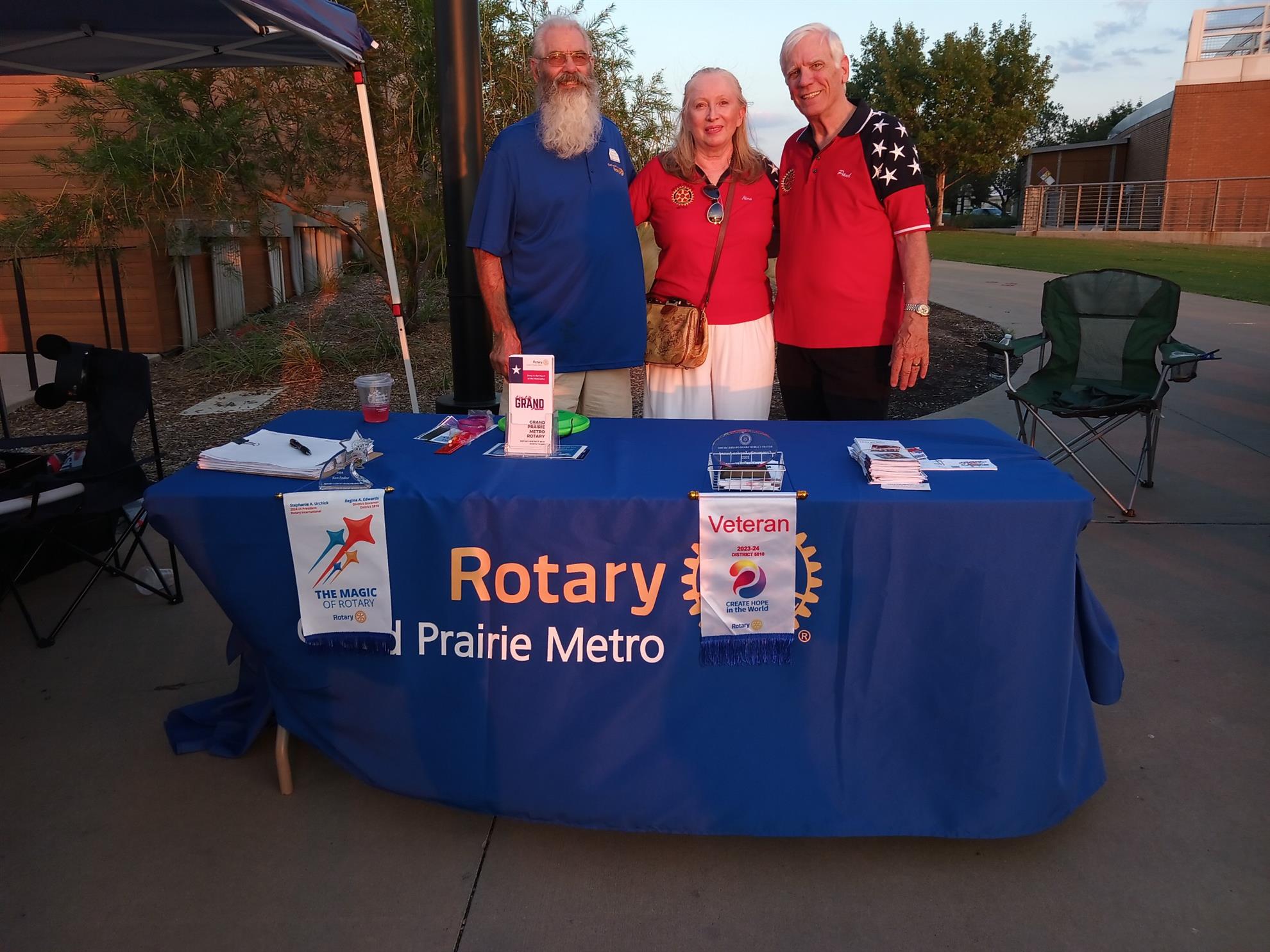 National Night Out Kickoff Party | Rotary Club of Grand Prairie Metro