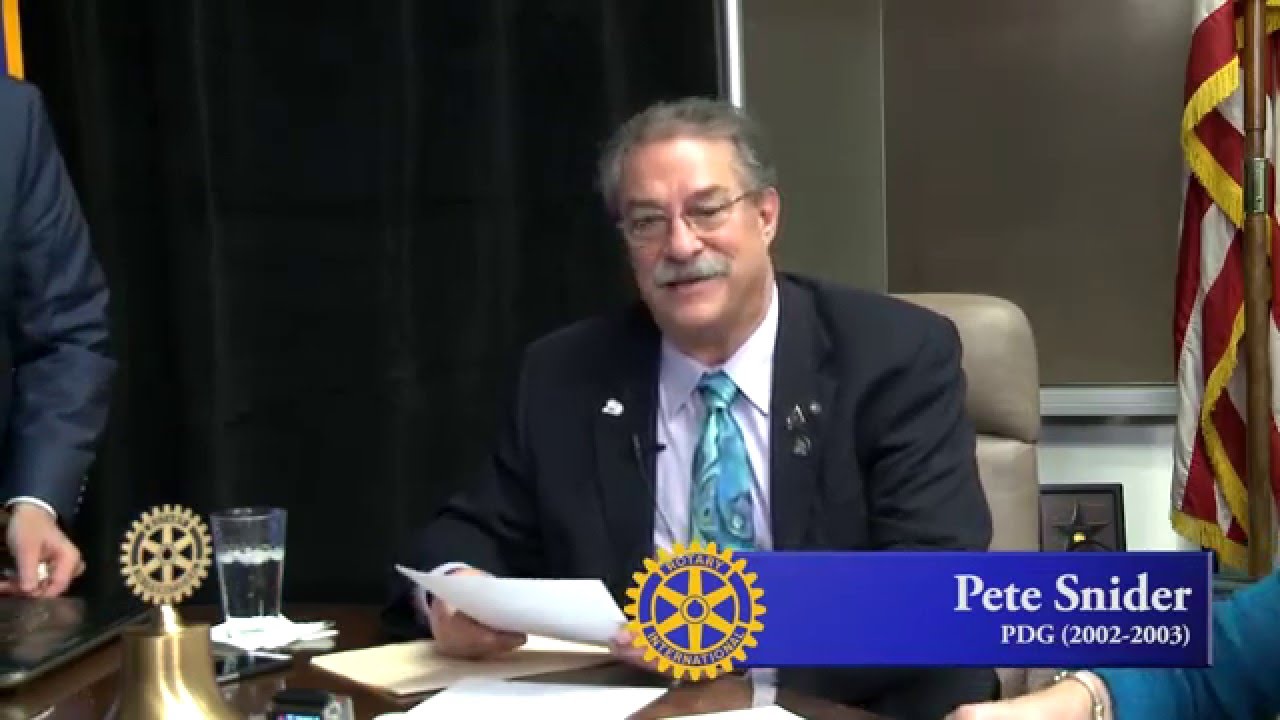 Former PDG Pete Snider 1947-2025 | Rotary Club of Grand Prairie Metro
