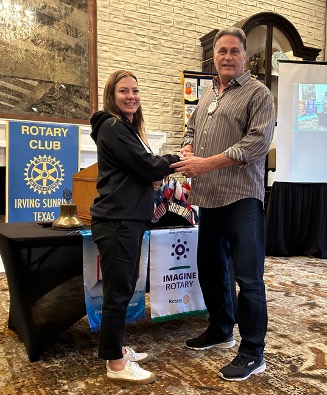 Welcome New Member - Stacy Bennett | Rotary Club of Irving Sunrise
