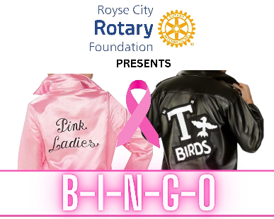 PINK LADIES & T-BIRDS BINGO | Rotary Club of Royse City