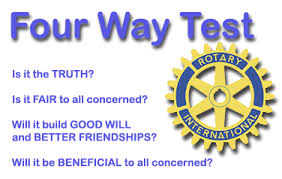 4 WAY TEST | Rotary Club of Sherman