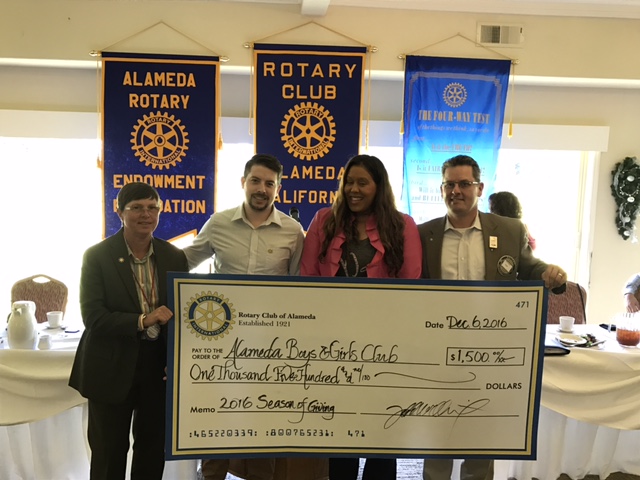 Community Grants - Presentation of Awards 2016 | Rotary Club of Alameda