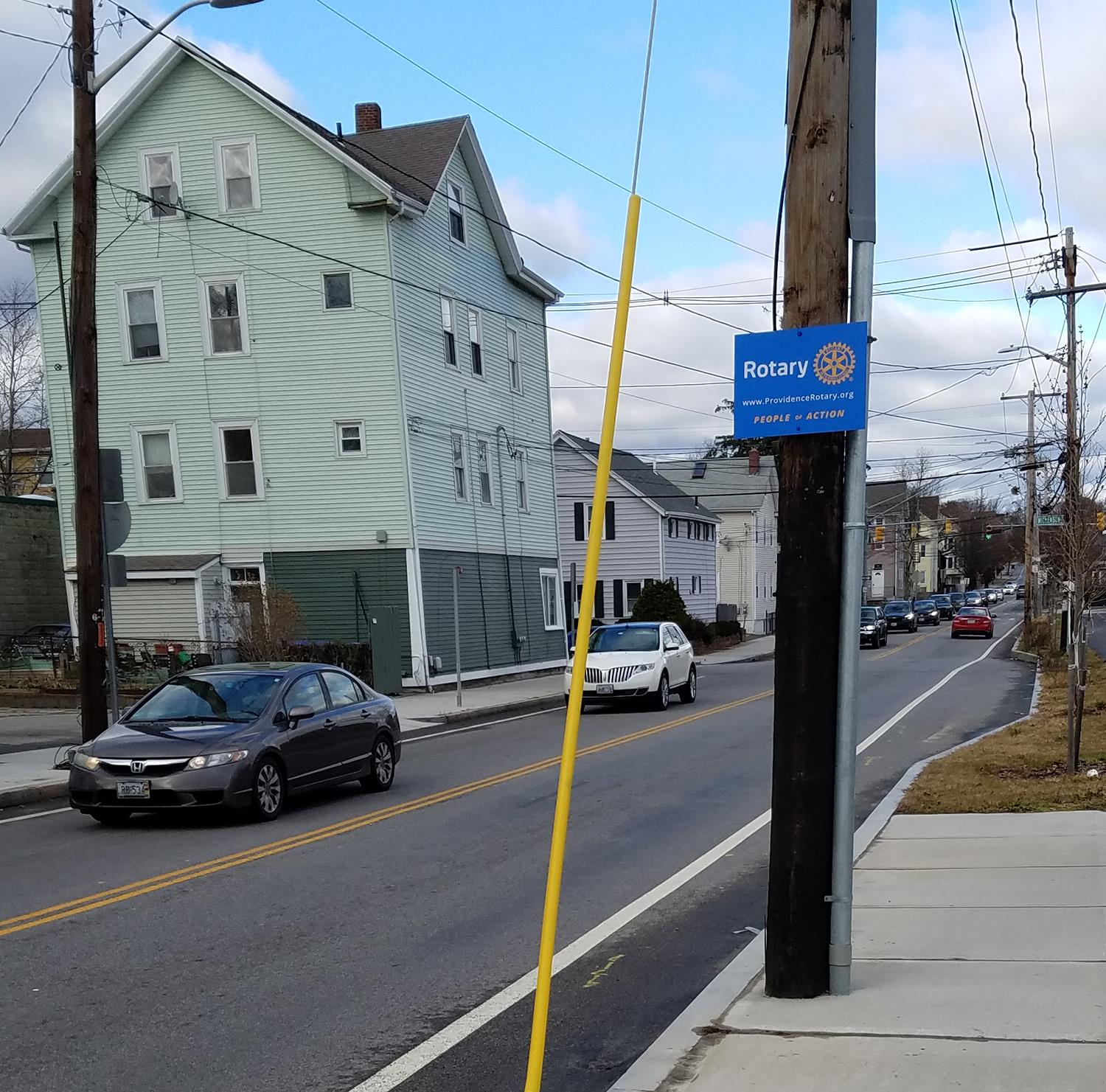 New Rotary signs around town | Rotary Club of Providence