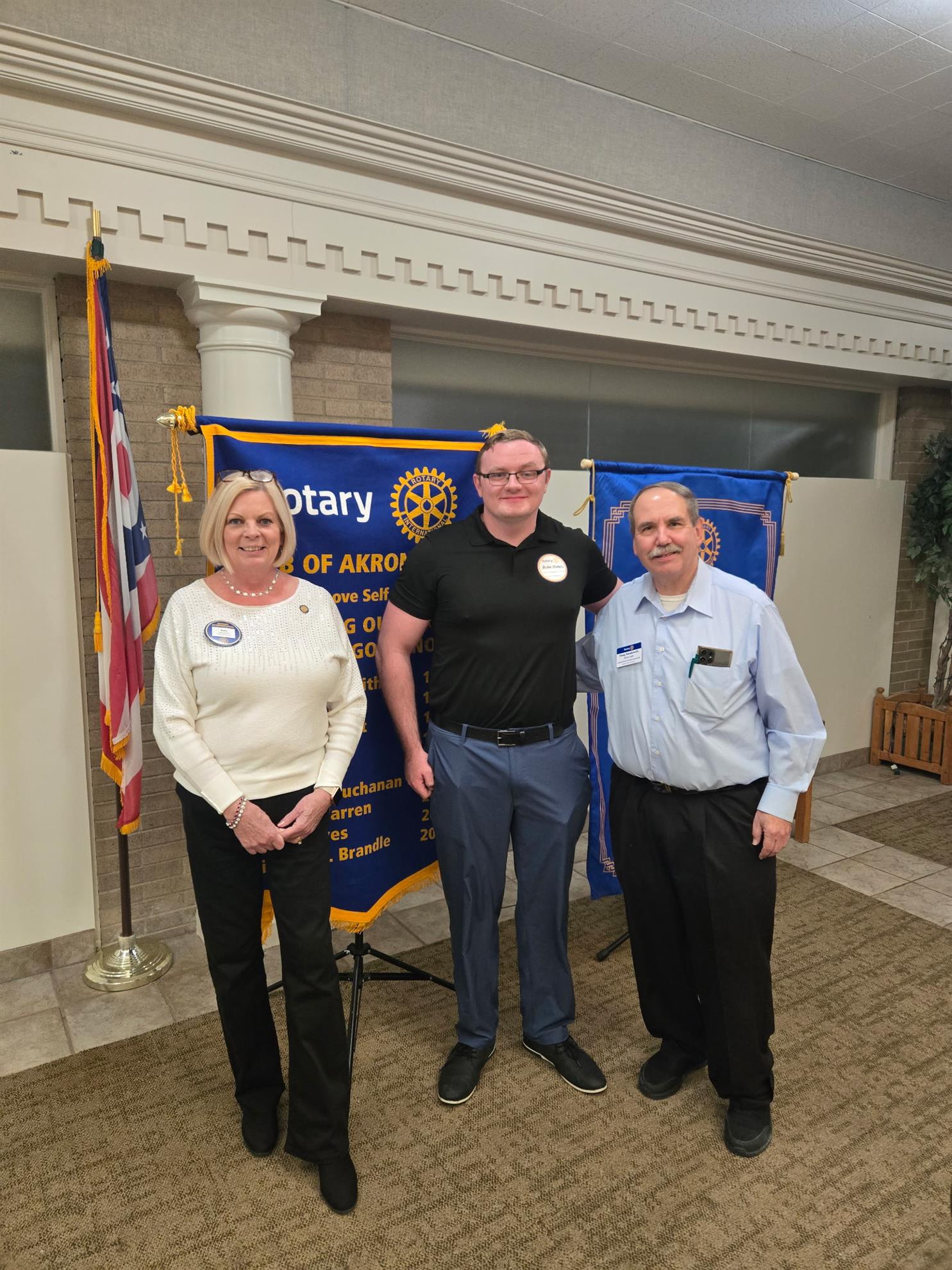 Club Welcomes Alan Mobus as New Member | Rotary Club of Akron