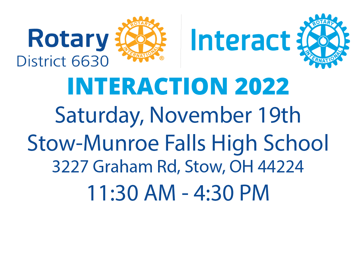 Interaction 2022 - All Rotarians Welcome! | Rotary Club of Akron