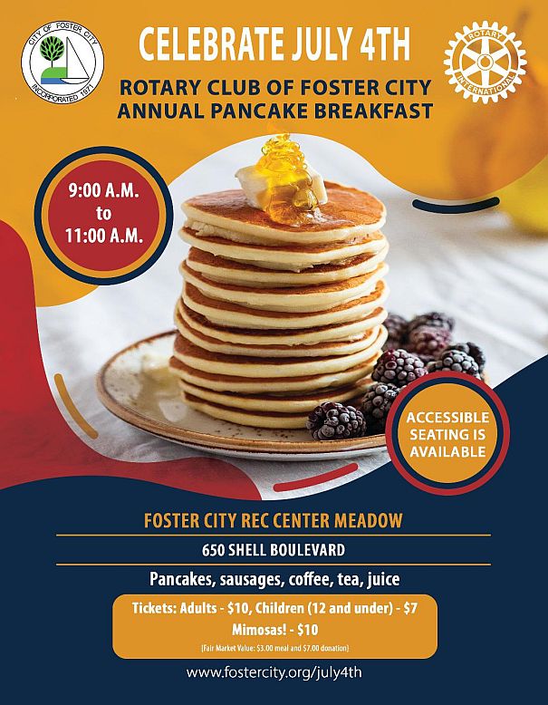 Note: Our Fourth of July Fundraiser | Rotary Club of Foster City