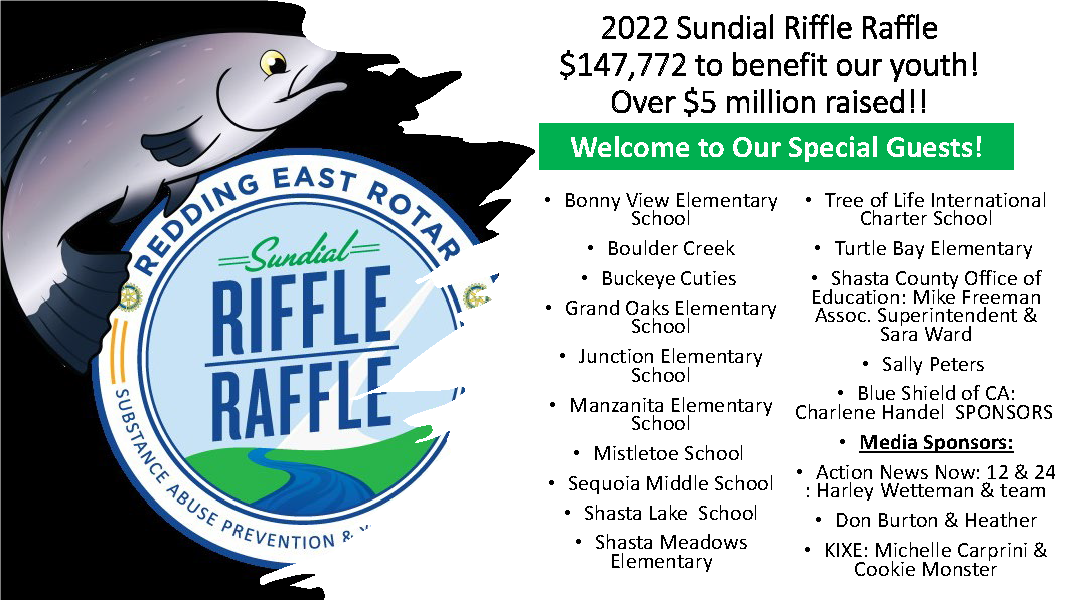 2023 Riffle Raffle Awards | Rotary Club of Redding East
