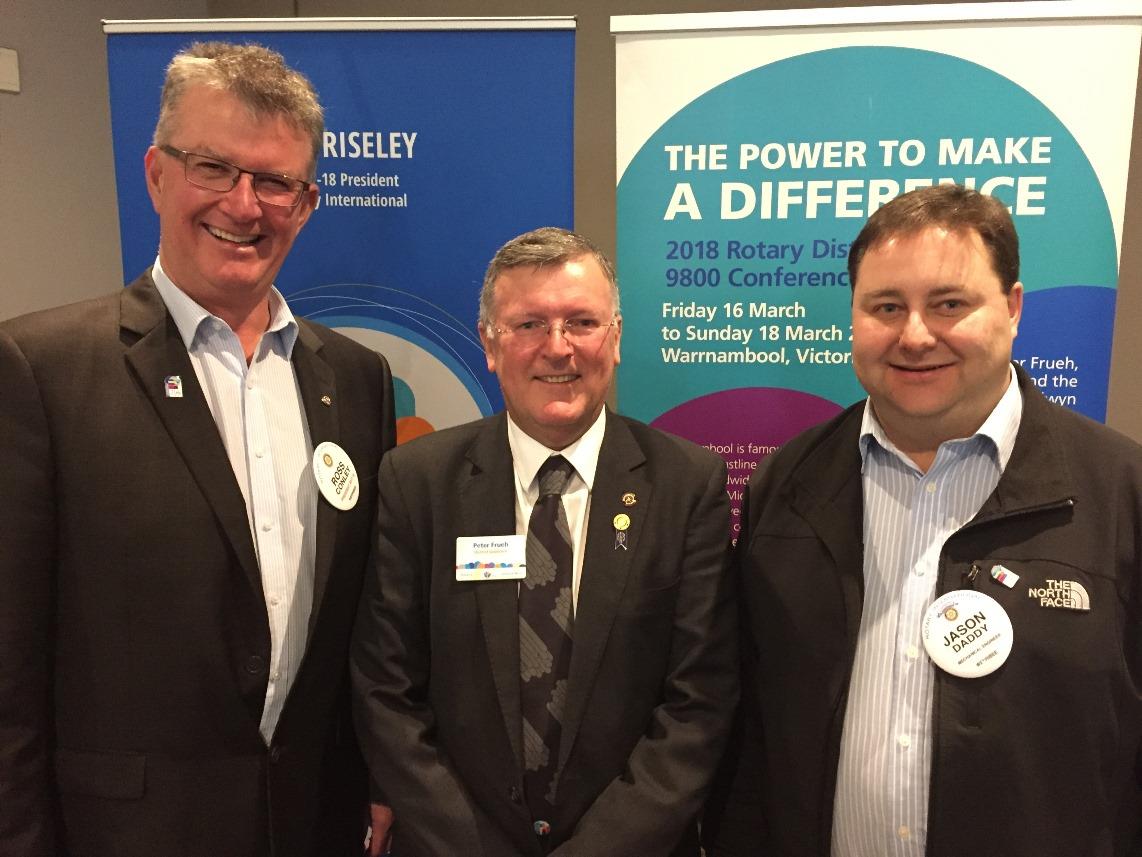 DISTRICT GOVERNOR PETER VISITS WERRIBEE | Rotary Club of Werribee