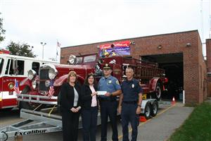 Rotary Club of Sharon Presents Donation to Bring Ladder #1 Home ...