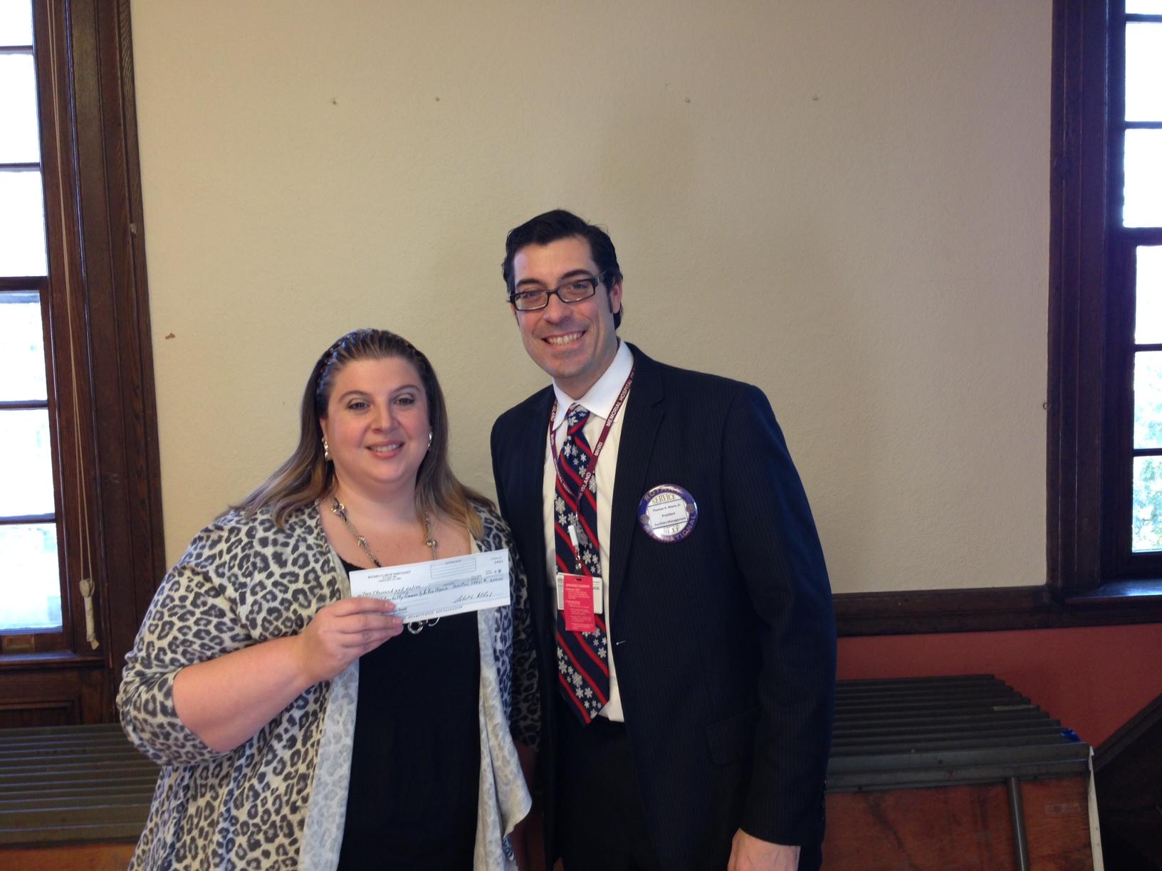 Rotary Club of Pawtucket Awards Grant to BVCAP | Rotary Club of Pawtucket