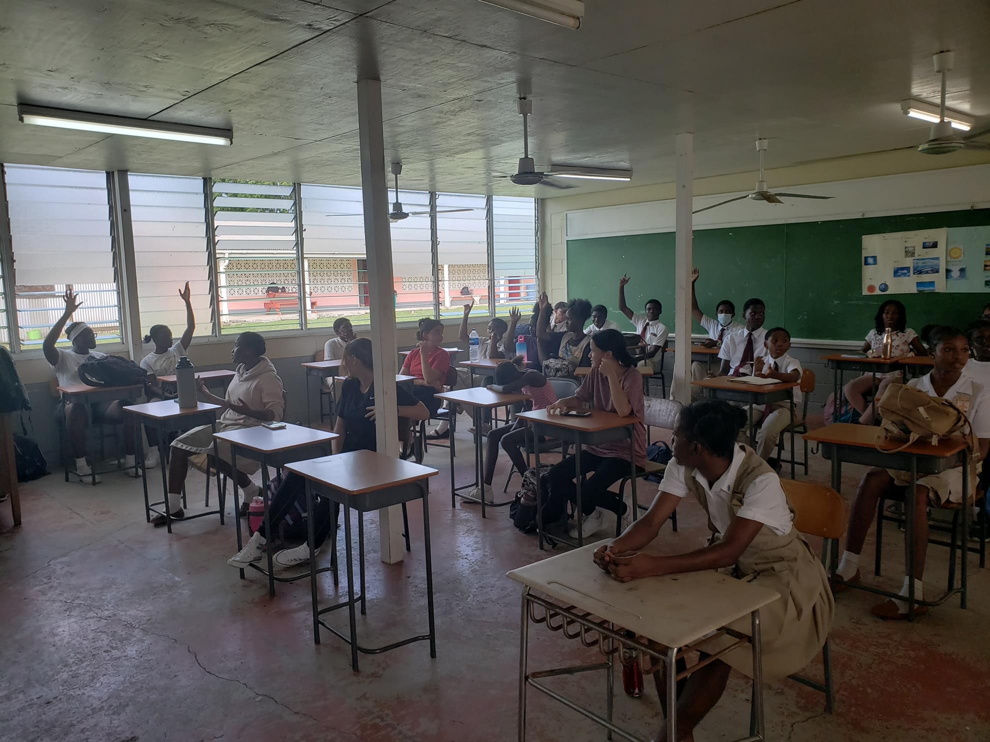 Joint Meeting with SJA & CKHS Interact Clubs | Rotary Club of Antigua